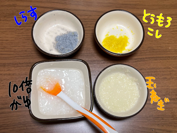 【生後5ヶ月】離乳食1ヶ月目まとめ【スケジュール記録表】 | りんりん劇場